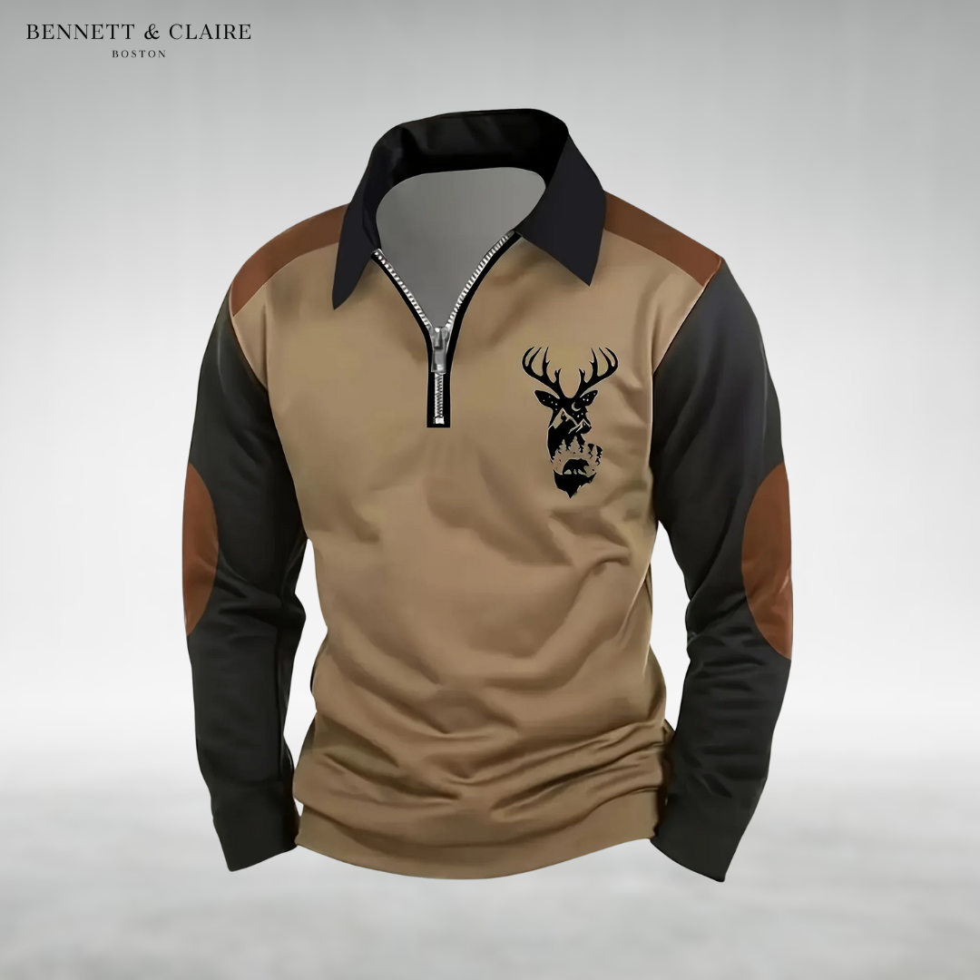 Brody™ Classic Half-Zip Sweater – Bennett & Claire